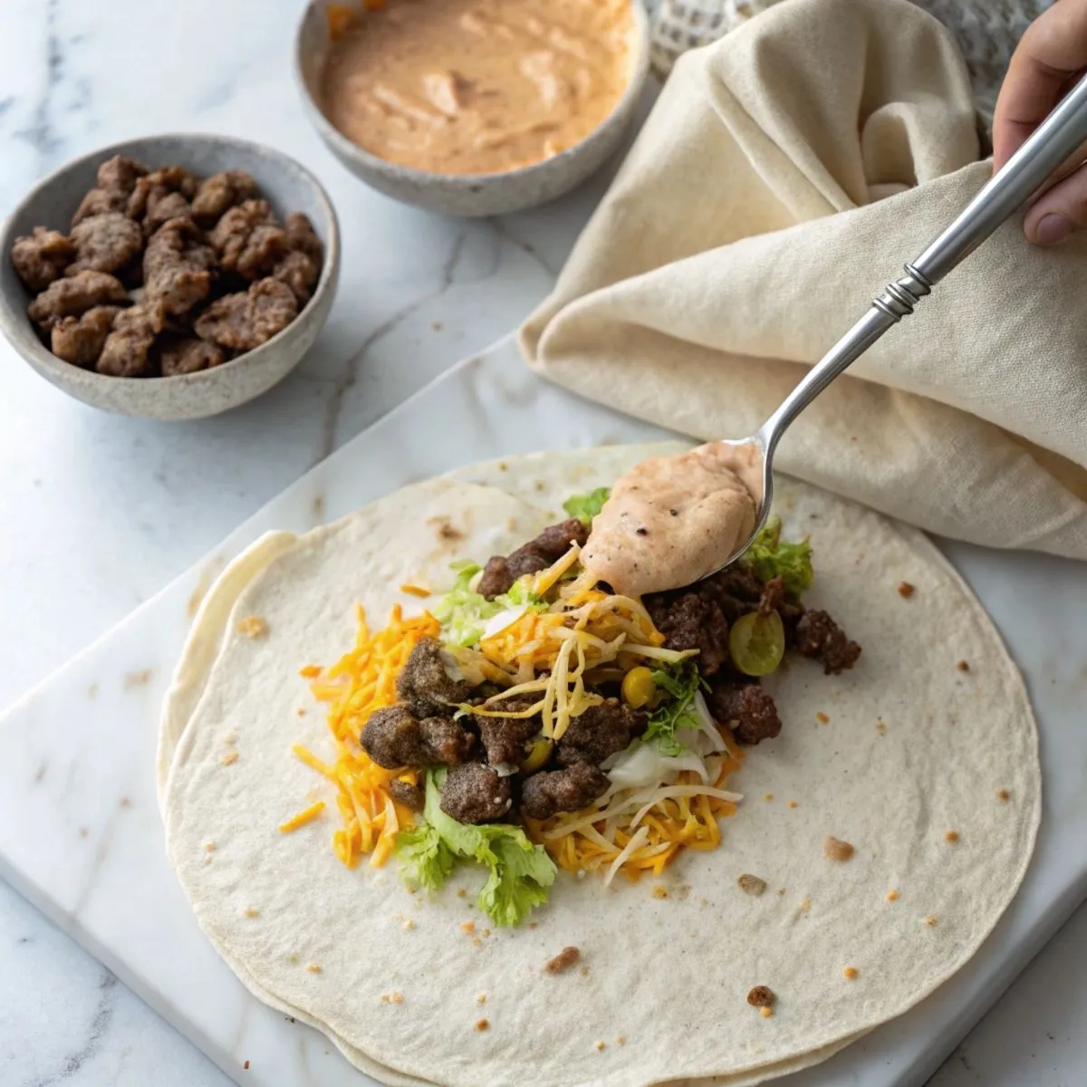 Easy Homemade Big Mac Wraps Recipe in 20 Minutes