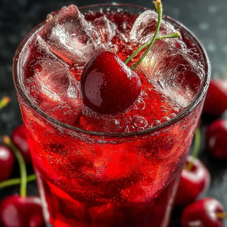 Easy Cherry Iced Tea