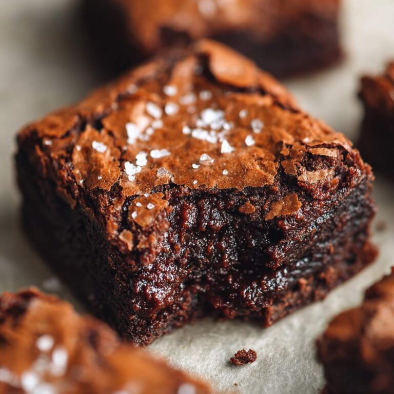 Easy Cocoa Fudge Brownies (One-Bowl, Super Fudgy)